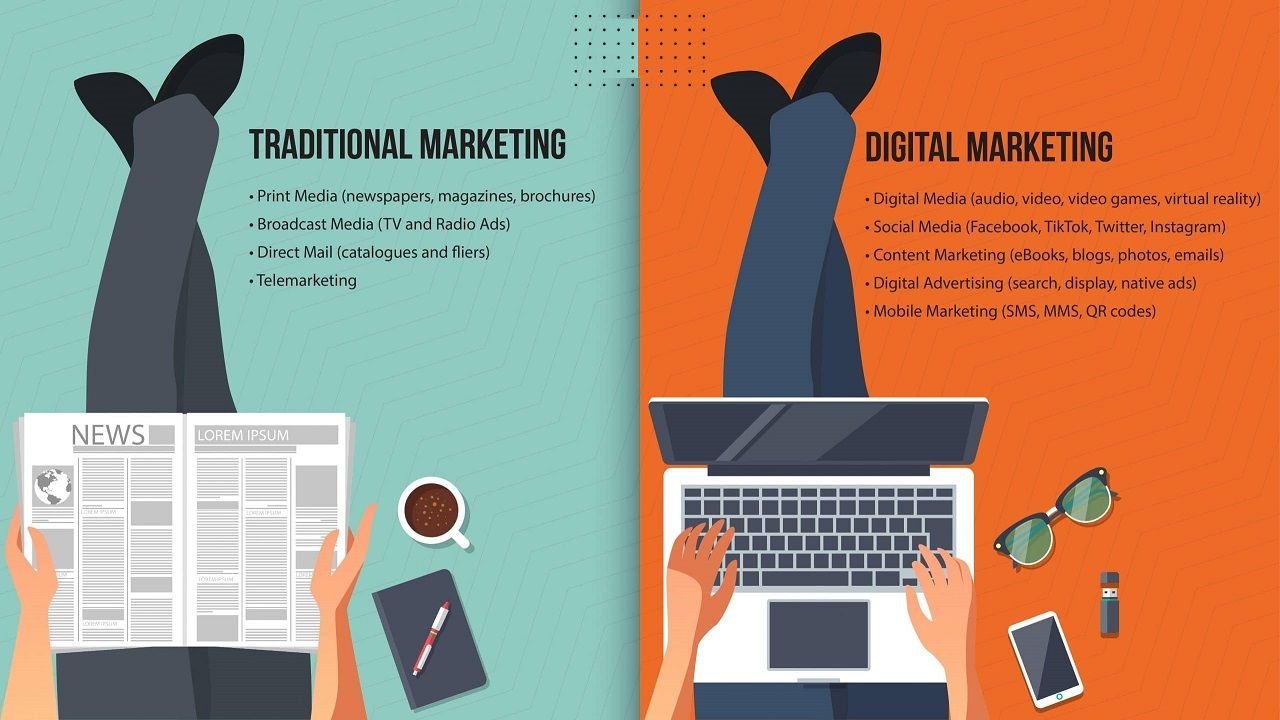 Traditional vs Digital Advertising Adapting to Modern Trends
